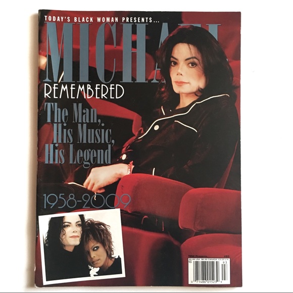 Michael Jackson | Accents | Michael Jackson Remembered Magazine | Poshmark